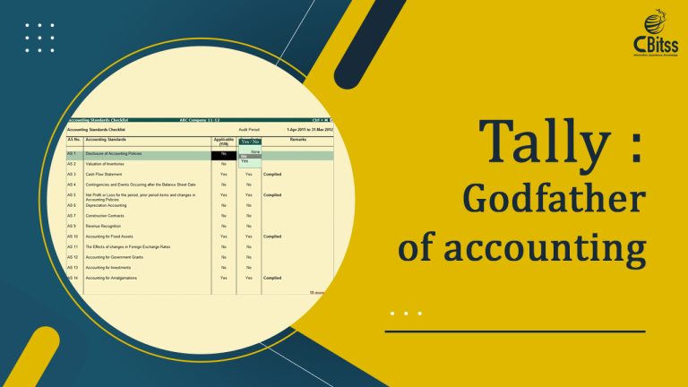 Tally: The Godfather of Accounting - CBitss Technologies